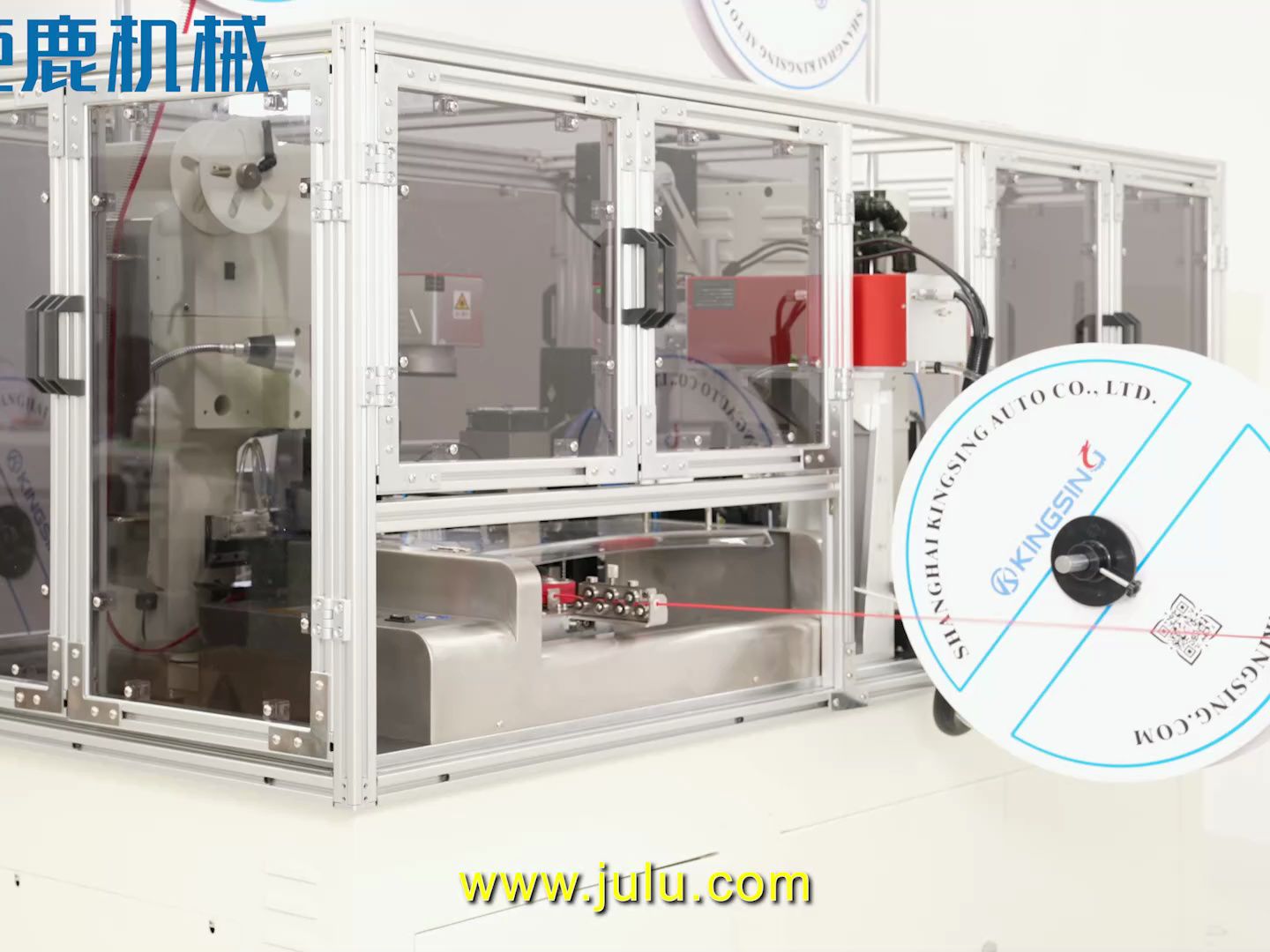 绝缘端子双头穿号码管端子机