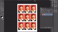 ps视频教程 一寸二寸照片制作
