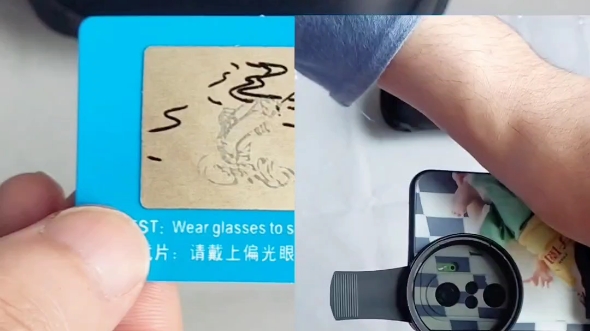 偏振镜CPL使用方法和偏光测试卡测试方法