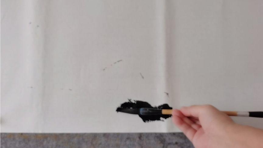 国画入门山石勾皴简单用笔方法