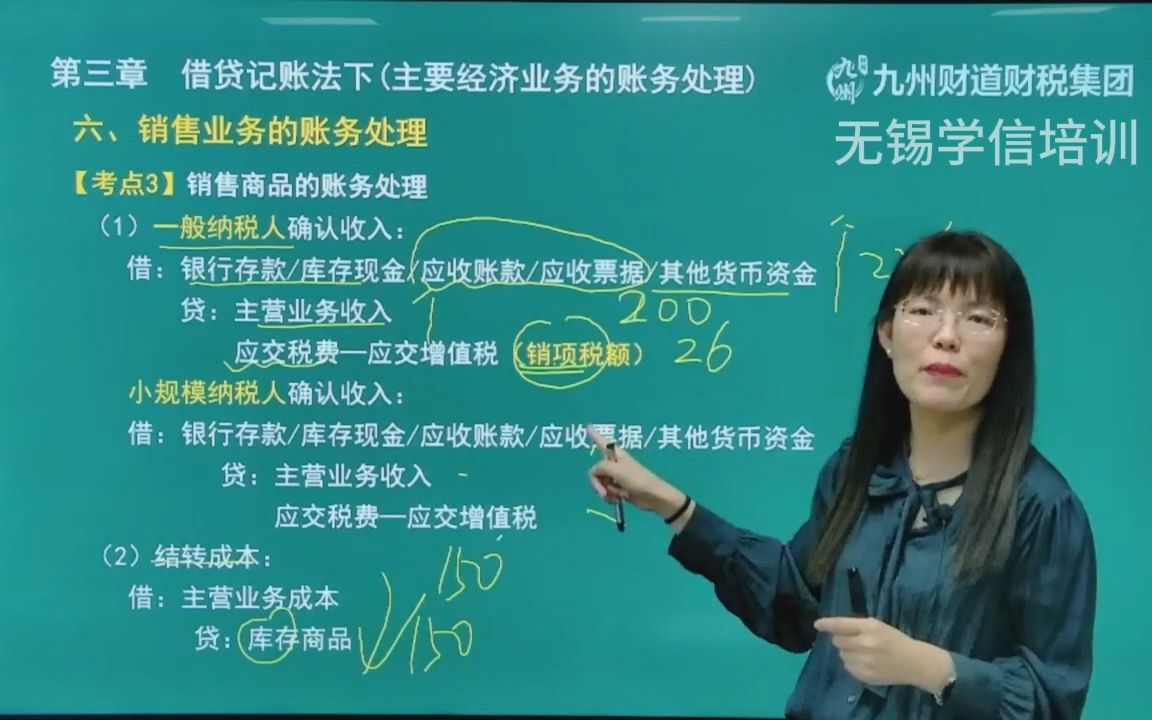 销售业务的账务处理考点三