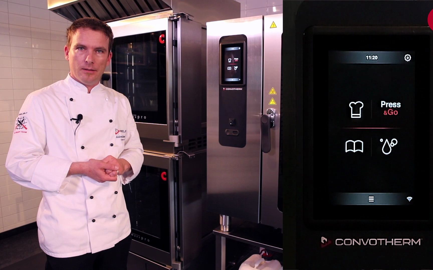 Convotherm 康福登万能蒸烤箱 如何使用主屏幕讲解教程