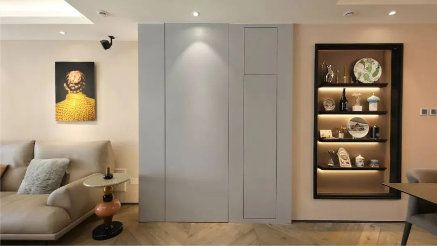 为什么隐形门越来越火了?看完这些设计,我果断选择做隐形门