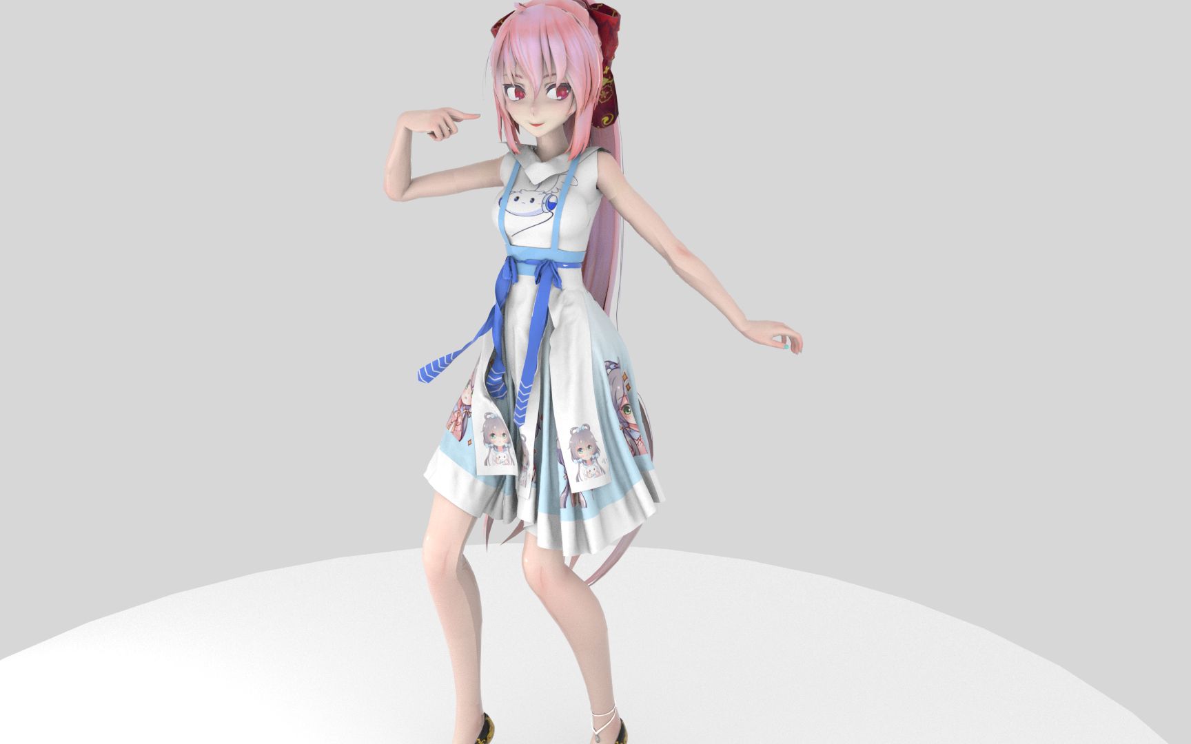 【MMD/布料解算/C4D】鸽了一年半的初投稿(雾)