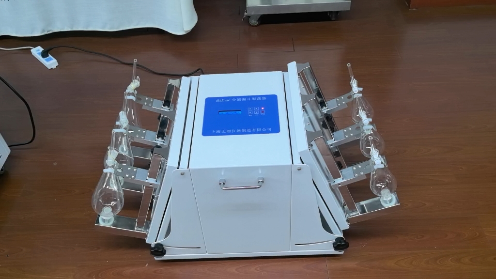 上海比朗分液漏斗垂直振荡器BILON-LZ6型的使用方法