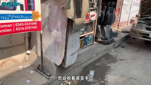 印度人的奇葩工艺,破烂掉渣的汽车轮毂也能修复