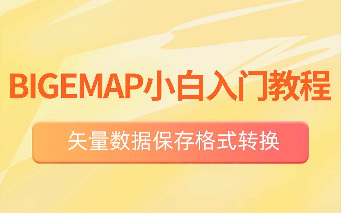 如何将矢量数据保存并进行格式转换?