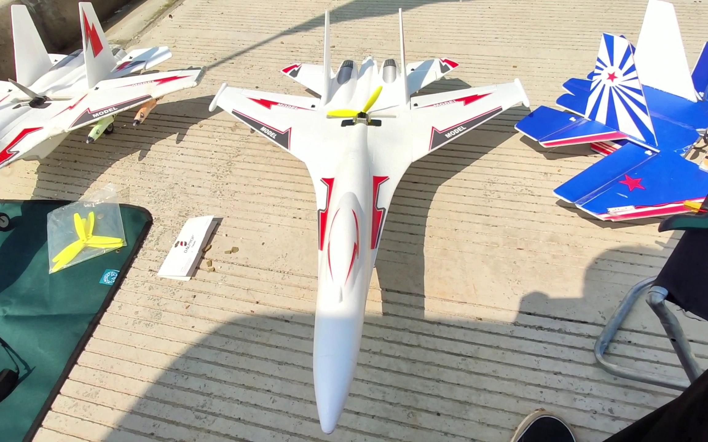 启迪epo苏27su27 6寸桨叶航模 组装教程