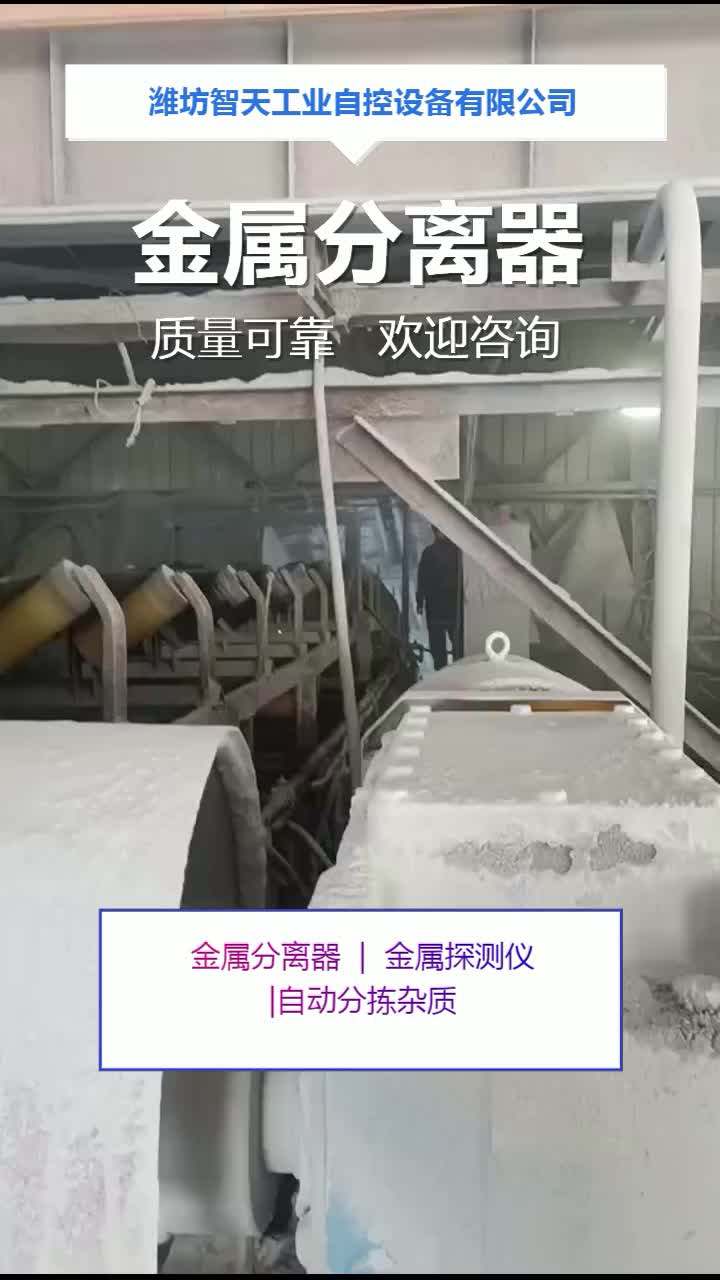 带式金属探测仪金属分离器 自动分拣杂质