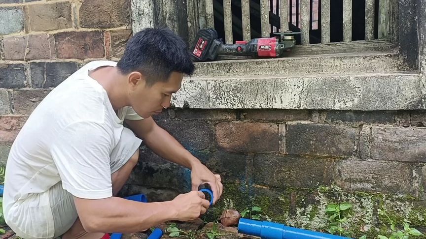 安装水表,电表入户