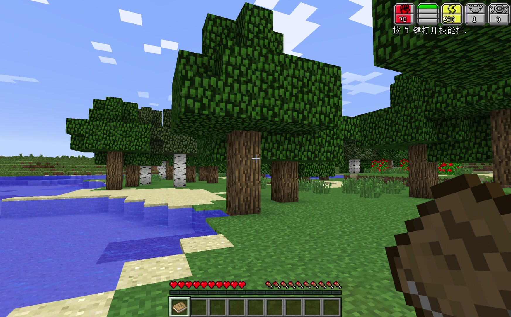 亨利大亨Minecraft虚无世界2的冒险实况解说EP1-挖坑造家