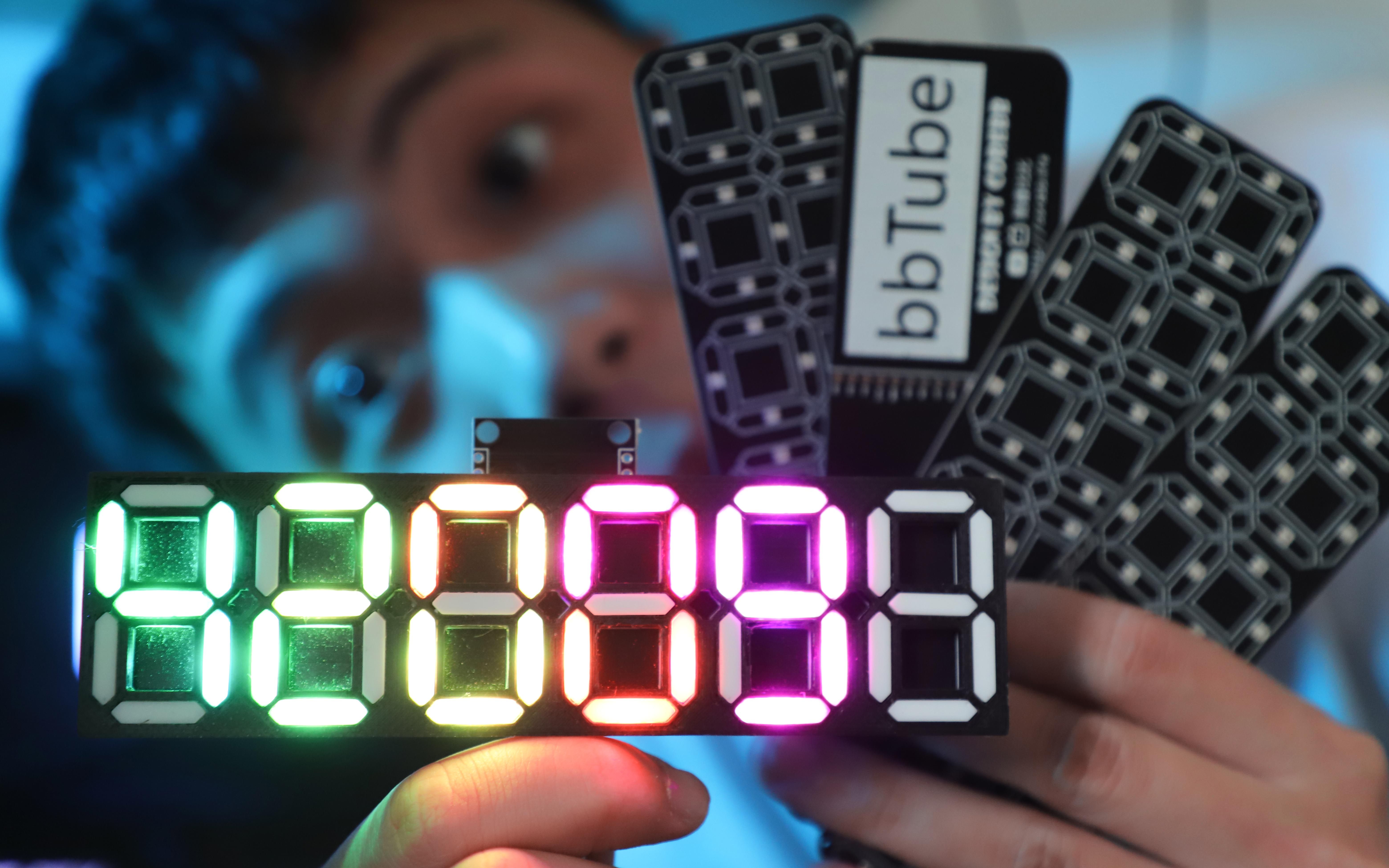 自制RGB彩色数码管(用简单轻松的方式)