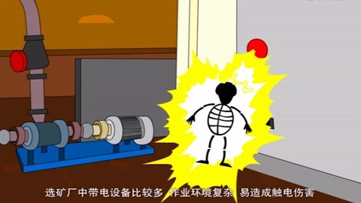 不知道用电安全怎么培训?这里有触电事故及电力安全培训动画