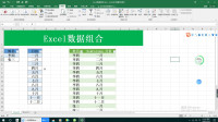 Excel数据组合
