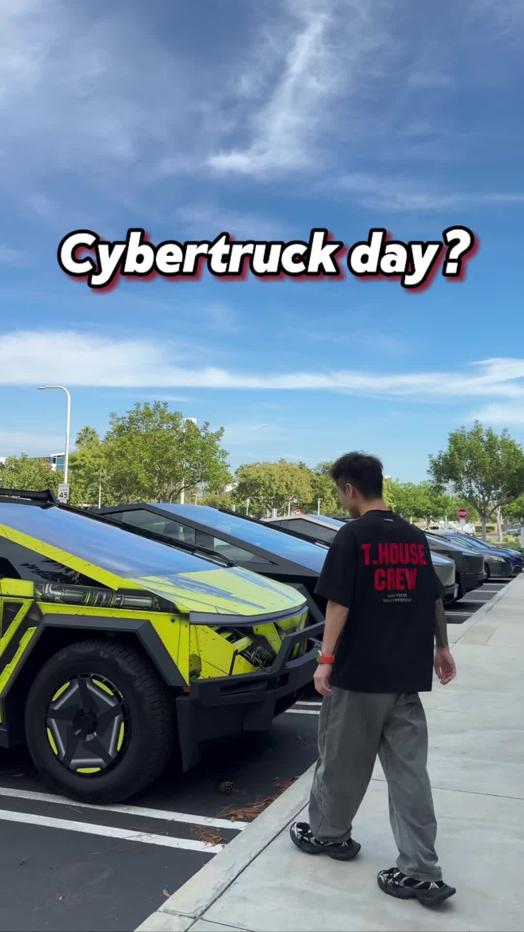 今天赛博皮卡有点多! #特之家 #特之家洛杉矶 #cybertruck #特斯拉...