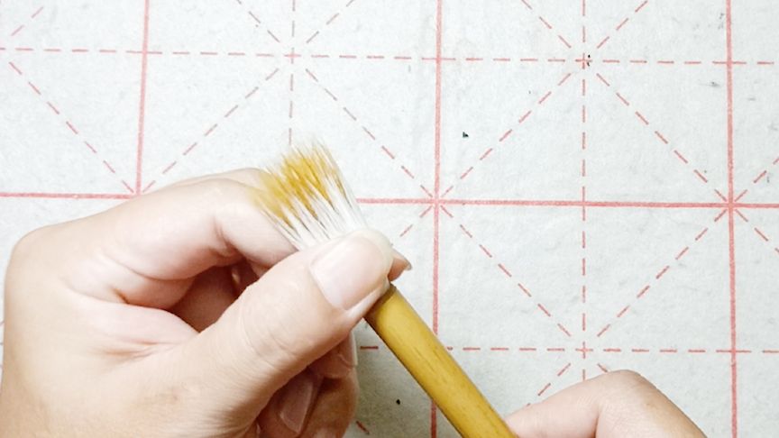 毛笔:避开两个开笔误区,一个正确开笔方法,还您一支完美的毛笔