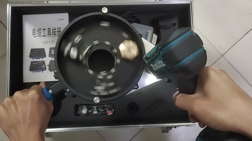 充电式电缆剥皮器#国家电网工程