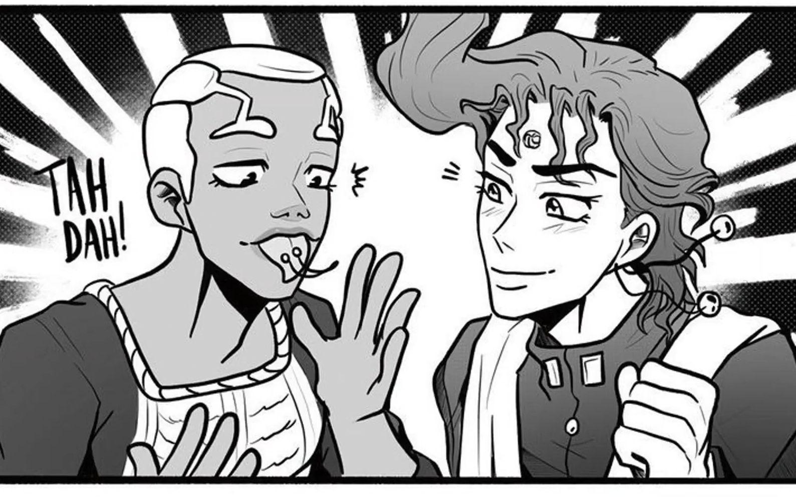 普奇和花京院的奇妙相遇【JOJO有声漫画/中字】