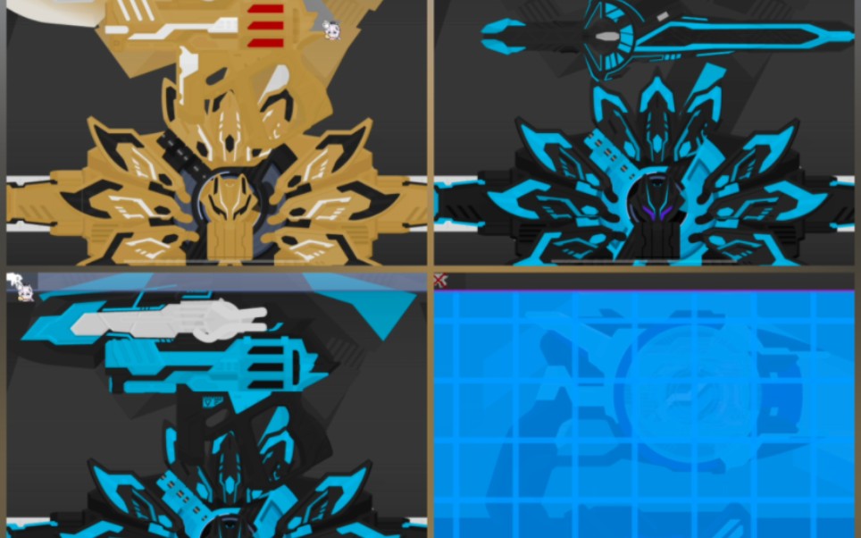 更了黑狐/金狐/激光增幅器特效假面骑士极狐swf模拟器更了