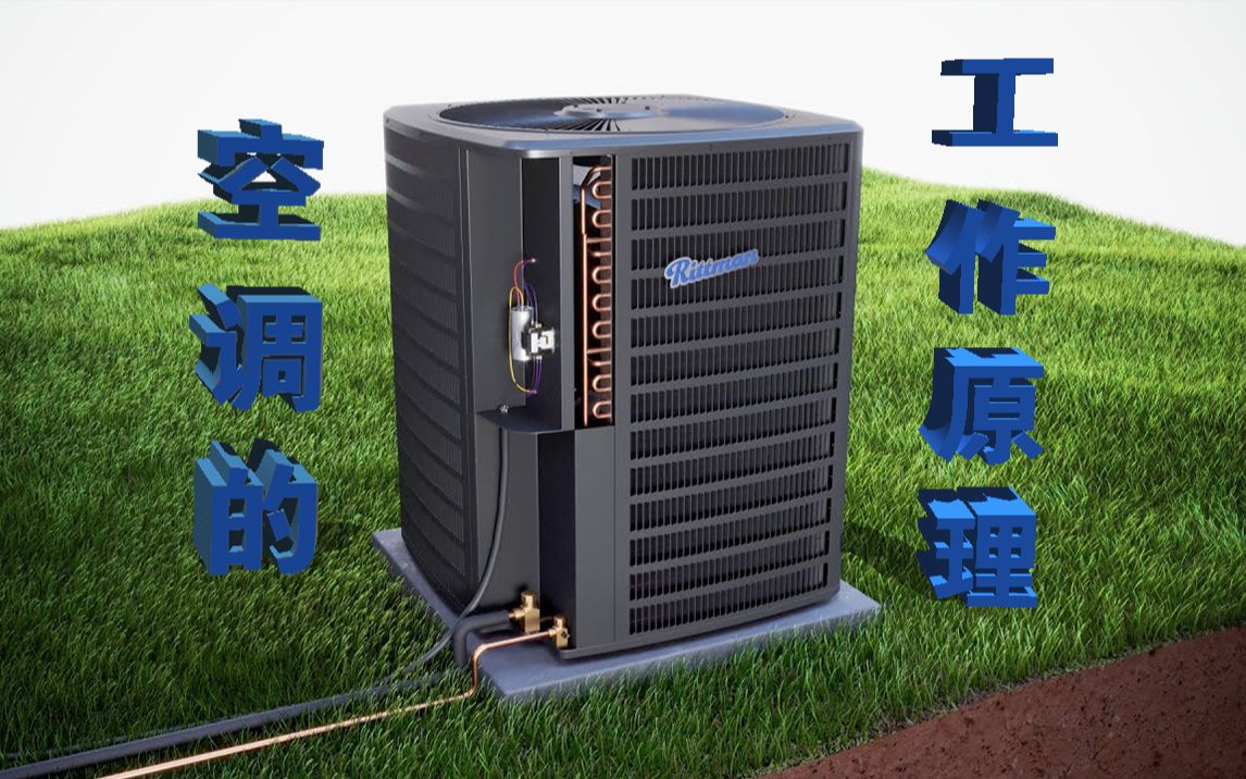 3D建模拆解分析:空调“搬运热量”的工作过程和细节