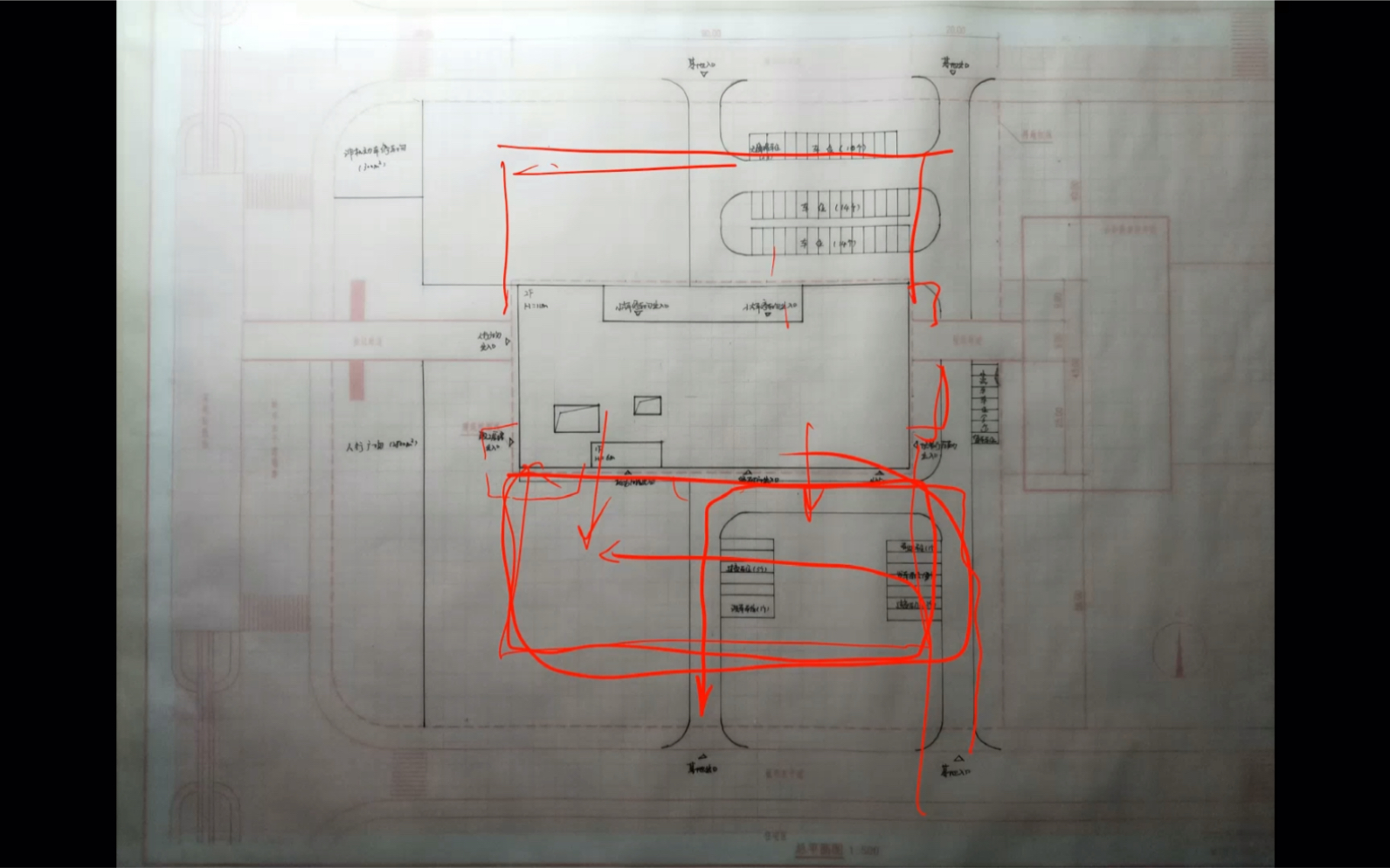 方案作图评图:一级注册建筑师2018客运站