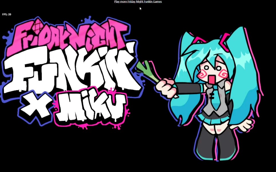 friday night funkin初音模组第一阶段 电脑网页版通关