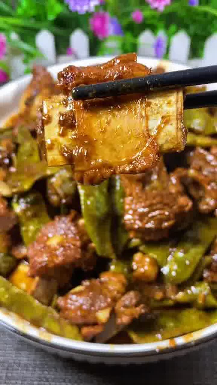 排骨炖豆角做法!做菜我是认真的
