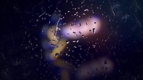 霓虹灯雨滴片头修改图片即可ae