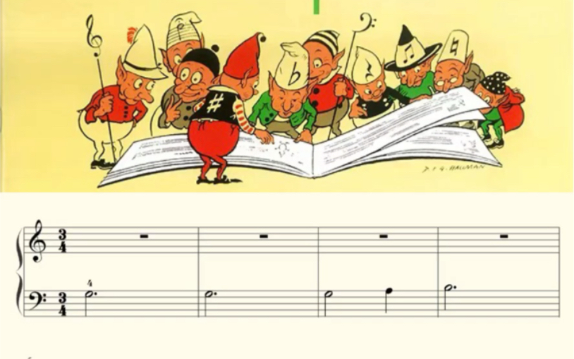 ...是什么?今天将教会大家同音连线怎么计算时值,怎么弹?快去试试吧～