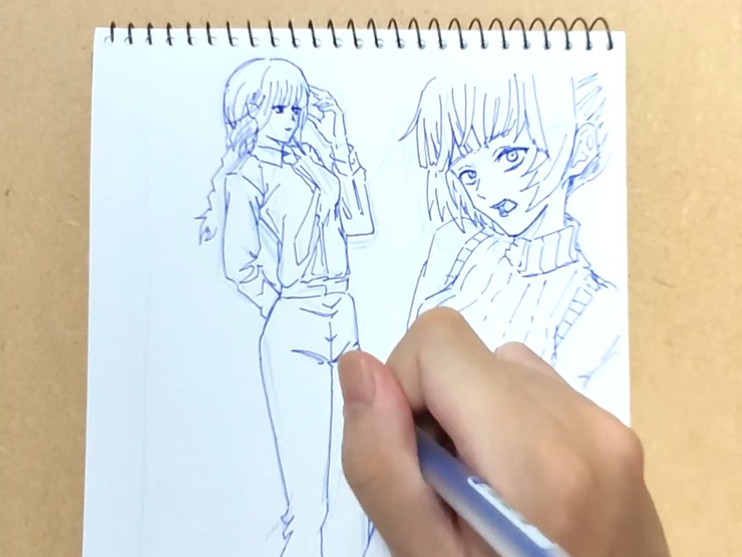 初学者也想画动漫人物DAY59