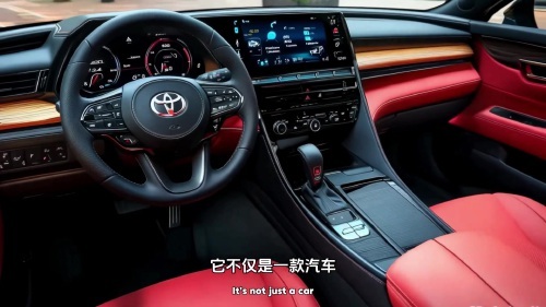 2025款丰田凯美瑞:渲染图,仅供参考!