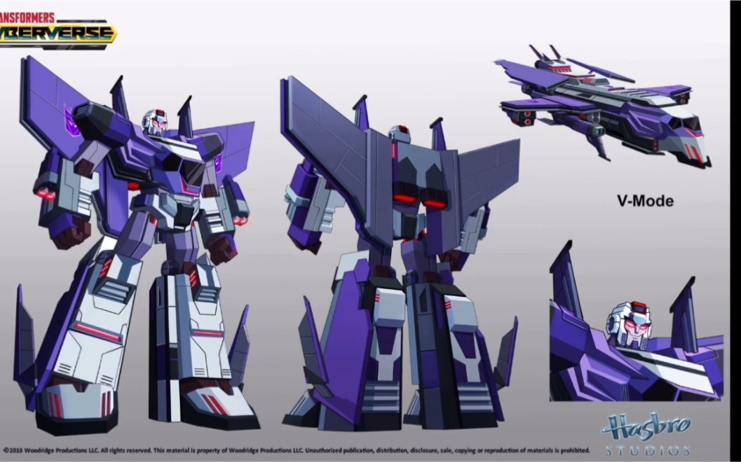 变形金刚 塞伯志 Cyberverse 第3季 人物设定图集 [动画片赛博坦传奇/...