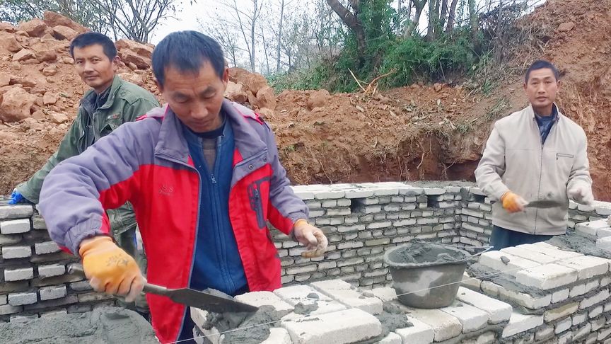 农村的这一工程被村民大肆点赞,希望水污染治理后明年可以钓龙虾