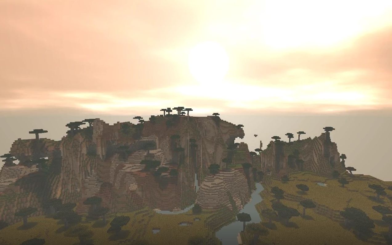 [Minecraft]一个世界,不同风景,我的童年