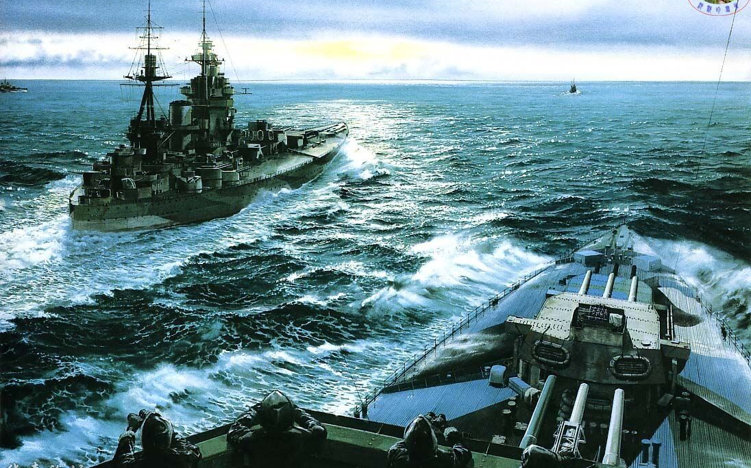 【战舰世界】真正的大海战!
