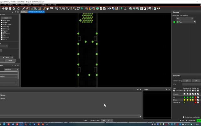 完全零基础学习allegro之ALLEGRO制作封装(五)通孔类封准确验证