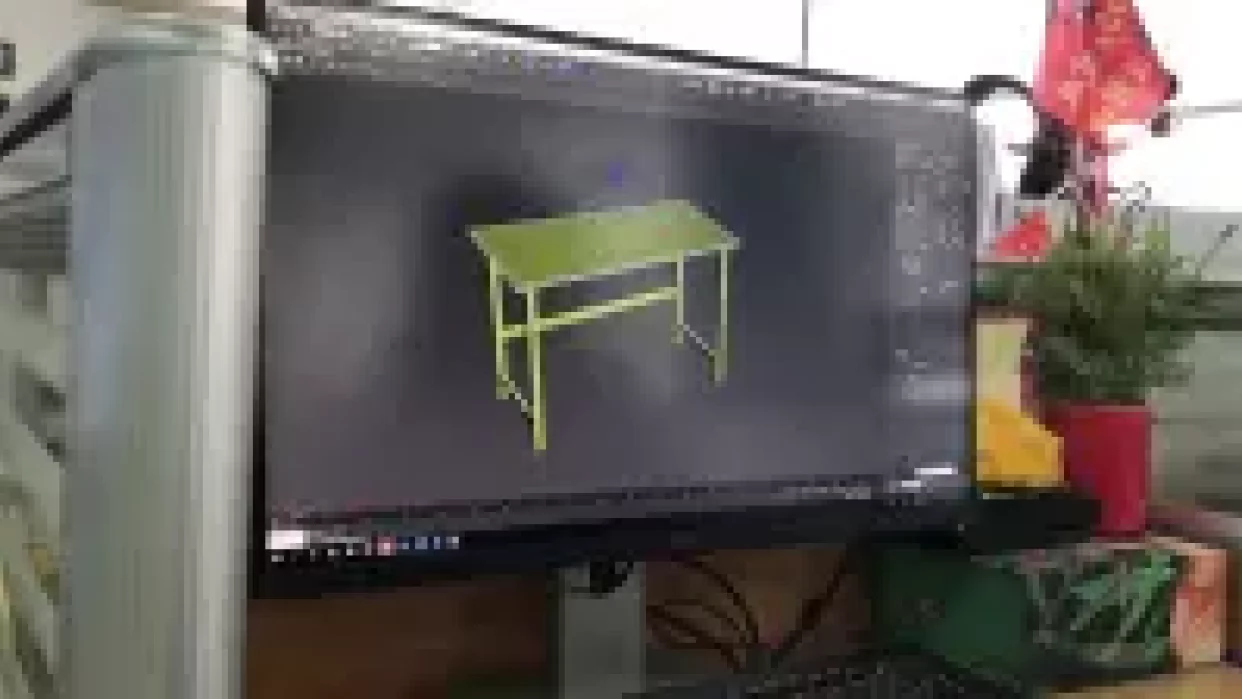 3D加粗方桌切角