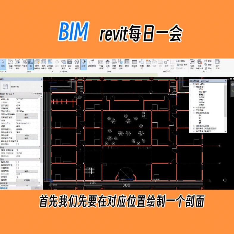 revit每日一会|如何绘制折线剖面