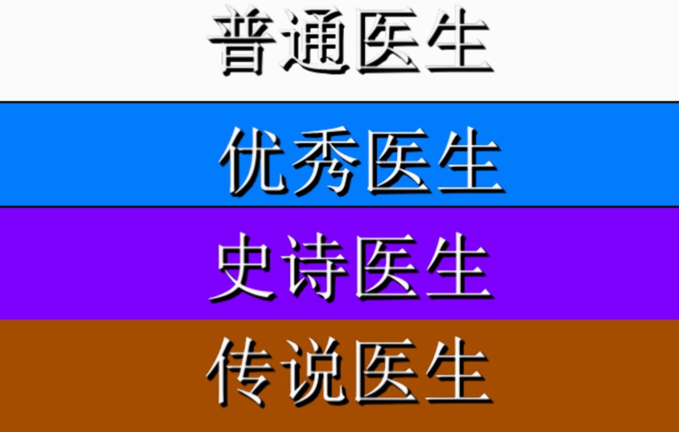 【中医小流氓】医生级别有哪些?