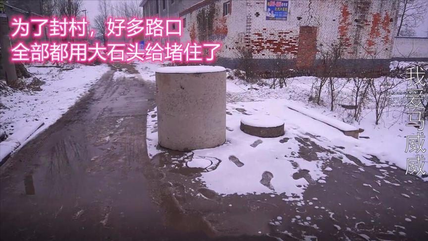 回忆新冠病毒爆发初期,封路、封村,我来到了一个没有人烟的村子