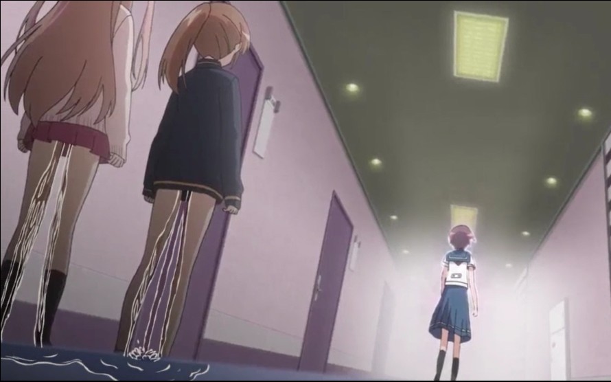 盘点动漫里那些被"吓尿"的美少女,嫁不出去了!