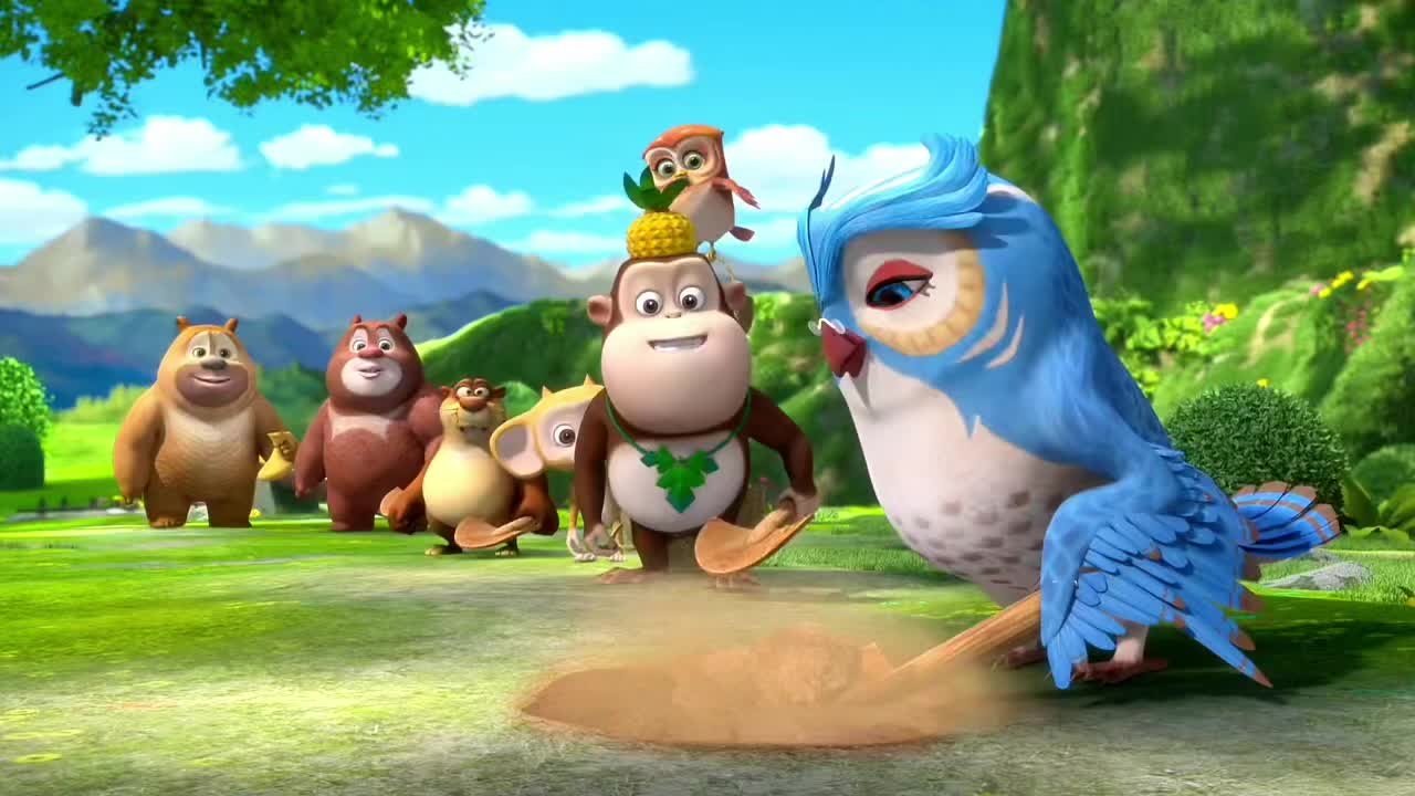 第二集 一起来看熊出没吧 #熊出没动画片 #熊大熊二光头强 #童年动画