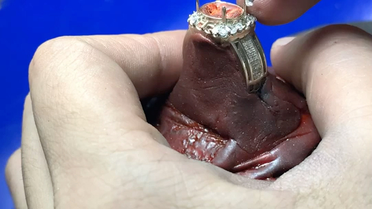 分享翡翠戒指的制作过程