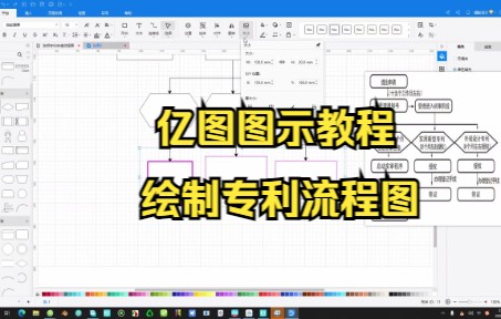 【亿图图示技巧】教你在亿图图示中使用符号库功能来绘制专利流程图