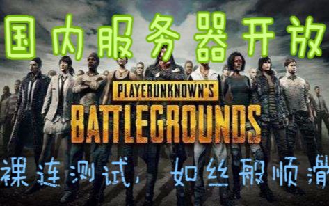 绝地求生大逃杀国内服务器开放啦! 测试+感觉 北京服务器测试 裸连大...