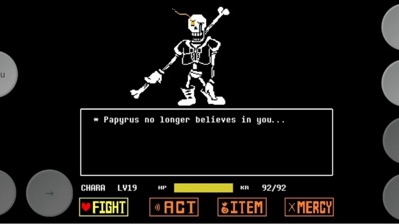 全然不信Papyrus,通关