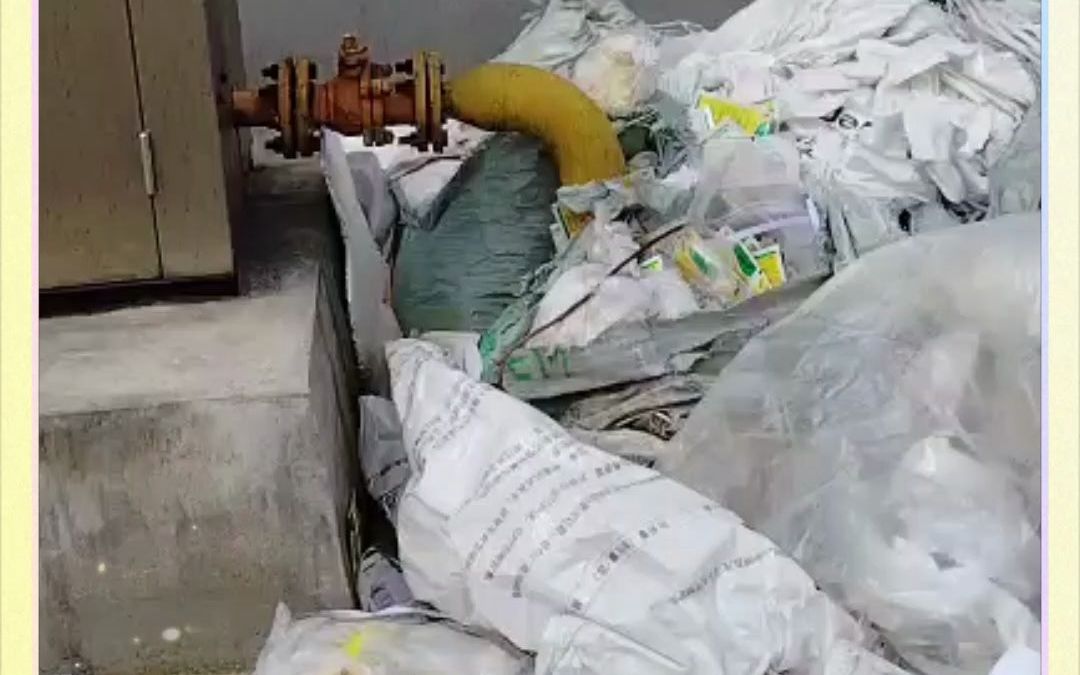 不知不觉医院竟然堆积了这么多的医疗废弃物
