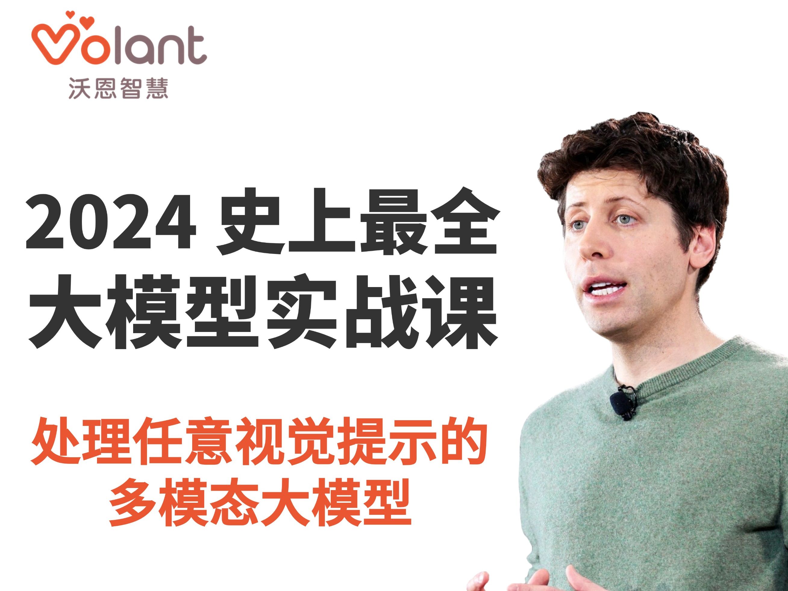 强推!史上最全大模型实战课! 精讲大模型原理和应用,通俗易懂!带你从...