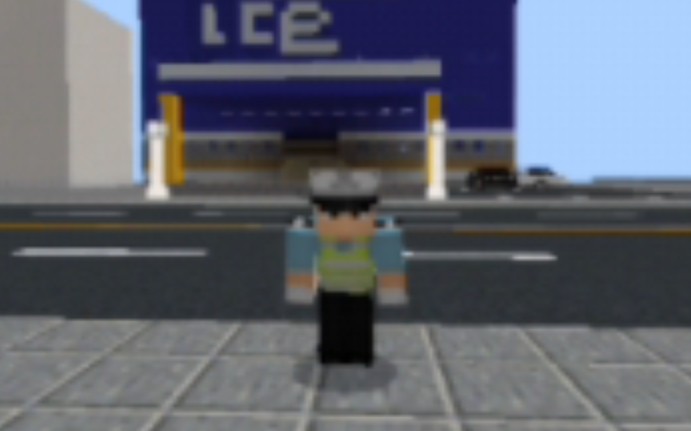 我在我的世界中搞了个警察局,(我求你过审)