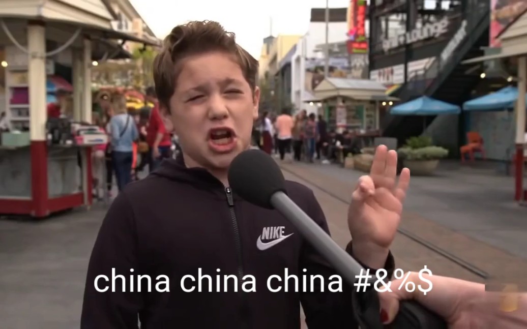 【特朗普】美国小孩模仿特朗普太到位了！